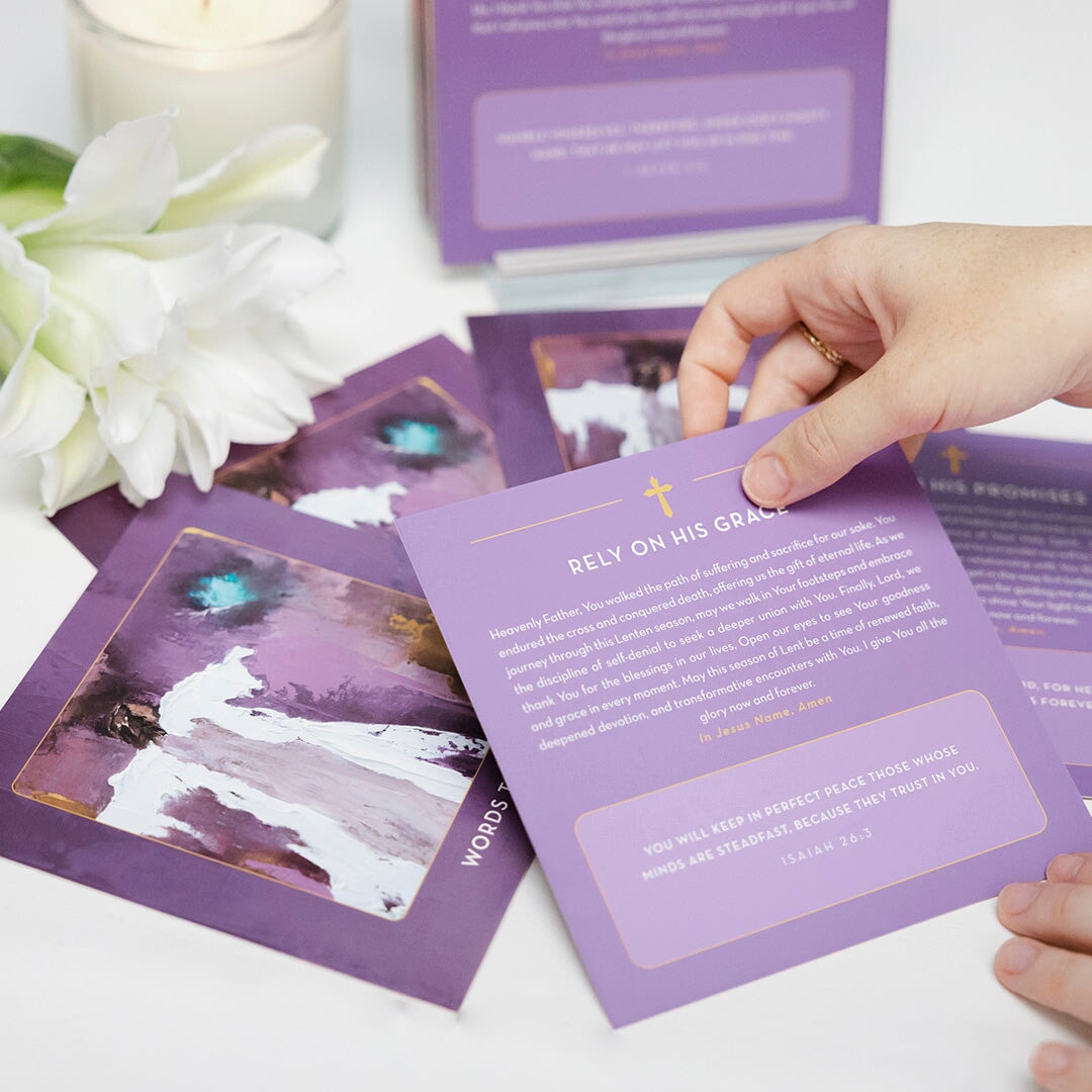 40 Days of Prayer and Scripture for Lent – Anne Neilson Home