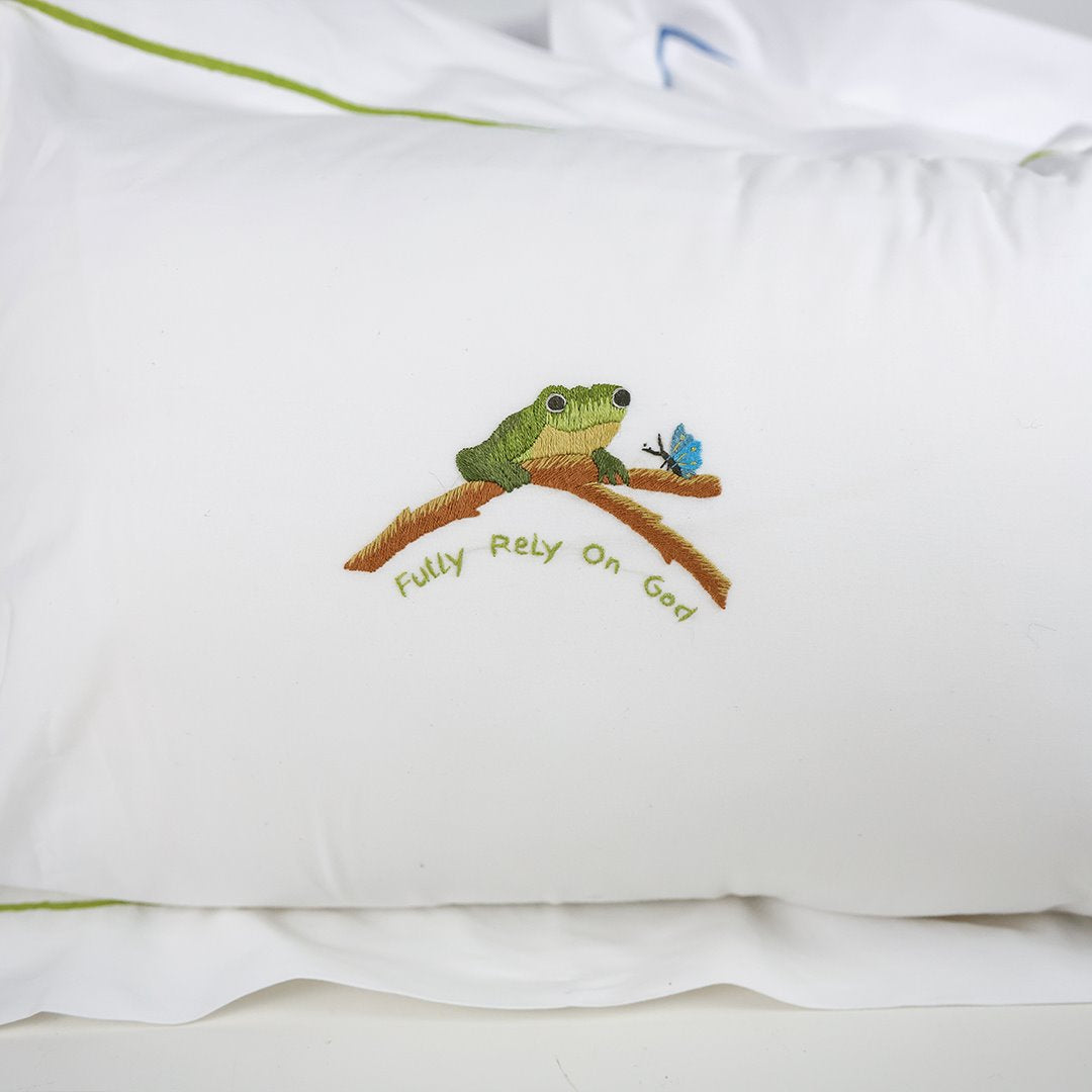 Fully Rely On God Pillow Cover – Anne Neilson Home