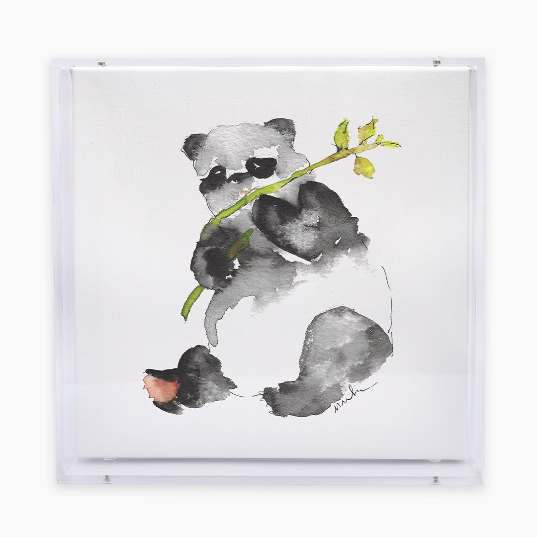 Panda Acrylic Shadow Box Print – Anne Neilson Home